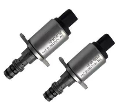 China Hydraulic Pump Solenoid Valve TM1012162 for Excavator EC200 EC200D 24V for sale