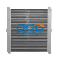 China Aluminium Hydraulic Oil Cooler 1045×1020mm for Caterpillar 330L Excavator Engine Cooling System for sale