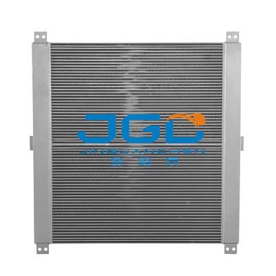 China Aluminium Hydraulic Oil Cooler 1045×1020mm for Caterpillar 330L Excavator Engine Cooling System for sale