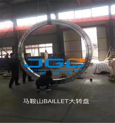 China Komatsu PC200 Excavator Slewing Bearing Support - 42CrMo/50Mn Material with 12 Month Warranty for sale