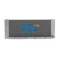 China Custom Aluminum Plate Fin Radiator for VOLVO EC210B Excavator - Hydraulic Oil Cooler VOE14549880 14514357 for sale