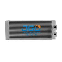 China Custom Aluminum Plate Fin Radiator for VOLVO EC210B Excavator - Hydraulic Oil Cooler VOE14549880 14514357 for sale