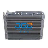 China PC120-6 Hydraulic Oil Cooler Radiator 825x585mm Aluminum 4-Hole for Komatsu Excavators 202-03-71210 for sale