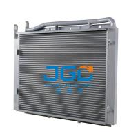China PC120-6 Hydraulic Oil Cooler Radiator 825x585mm Aluminum 4-Hole for Komatsu Excavators 202-03-71210 for sale