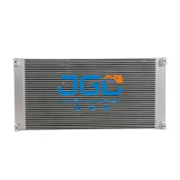 China SH350-3 Excavator Aluminum Plate Radiator Air Cooler 950×935mm 50kW Thermal Capacity 2MPa Pressure for sale