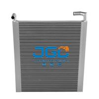 China SK120-3 Excavator Radiator and Hydraulic Oil Cooler 655×730mm - 6-12 Month Warranty for sale