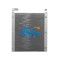 China SK120-3 Excavator Radiator and Hydraulic Oil Cooler 655×730mm - 6-12 Month Warranty for sale