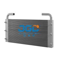China Custom Aluminum Plate Fin Radiator Oil Cooler 4650353 for ZAX200-3 Excavator - 1105×510mm Size, 3.0MPa Pressure for sale