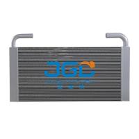 China Custom Aluminum Plate Fin Radiator Oil Cooler 4650353 for ZAX200-3 Excavator - 1105×510mm Size, 3.0MPa Pressure for sale