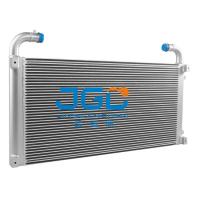 China Hitachi ZAX250-3 Excavator Hydraulic Oil Cooler 4650356 1064x500x70mm Aluminum Radiator for sale
