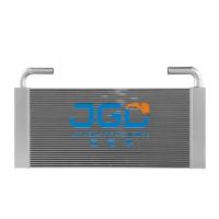 China Hitachi ZAX250-3 Excavator Hydraulic Oil Cooler 4650356 1064x500x70mm Aluminum Radiator for sale