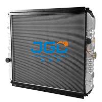 China 208-03-51111 Aluminum Water Tank Radiator for Komatsu PC400-5 Excavator - 1 Year Warranty for sale