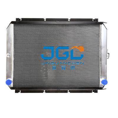 China Kato Excavator UH07-7 Diesel Oil Cooler Radiator Water Cooled Aluminum 1387035 for sale