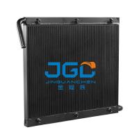 China ODM Excavator Radiator Aluminum Oil Cooler for Kobelco SK120-5 SK120-6 YW05P00009S007 for sale