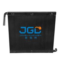 China ODM Excavator Radiator Aluminum Oil Cooler for Kobelco SK120-5 SK120-6 YW05P00009S007 for sale