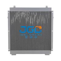 China Kobelco SK200-1 Excavator Radiator Oil Cooler 2452U431S2 2452U416S19 Aluminum for sale