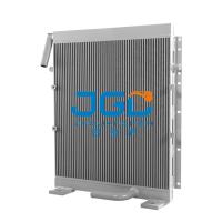 China Hydraulic Oil Cooling System Radiator YN05P00007S002 for Kobelco SK200-6 Excavator 12 Month Warranty for sale