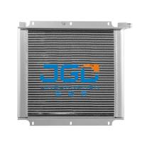 China Komatsu PC75UU-2 Hydraulic Oil Cooler 21W-03-21111 Aluminum Radiator for Excavator for sale