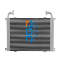 China 22B-03-11121 Hydraulic Oil Cooler for Komatsu PC128UU-2 Excavator - Aluminum Construction with 1-Year Warranty for sale