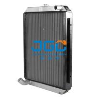 China Hyundai R140W-7 Excavator Water Tank Radiator 11N443720 - 1200×450×165mm Aluminum Construction for sale