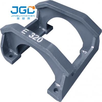 China E320 Excavator Track Chain Link Guard - HRC52-58 Hardness, 5-8mm Quenching Depth for Komatsu, Caterpillar, Hitachi Models for sale