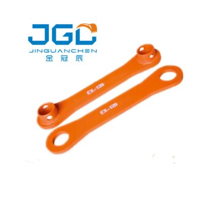 China Hitachi EX120 Excavator Bucket Link Chassis Parts - Q235 Steel, 20kg Weight, 1000-Hour Warranty for sale