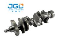 China SK200 SH200 Custom Forged Crankshaft 137.16mm Diameter 5kg Weight for Kobelco Excavator Engine DH220 R200 for sale
