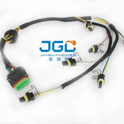 China C7 Diesel Engine Fuel Injector Wiring Harness 222-5917 for Komatsu Hitachi Caterpillar Excavators for sale
