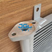 China Kubota KX185 Excavator Radiator Engine Hydraulic Oil Cooler 500x365mm Aluminum for sale
