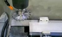 China 3200mm 3-Axis CNC Profile Machining Center with ATC for Aluminum Window Door Processing for sale