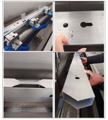 China WSZ-CNC 3200mm Aluminum Profile CNC Machining Center with 24000 RPM Spindle and 6-Tool ATC for Window Door Processing for sale