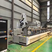 China Aluminum Profile 4 Axis CNC Machining Center 6500mm 24000rpm for Curtain Wall Factory for sale