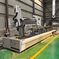 China 4 Axis CNC Aluminum Profile Machining Center 6500mm X-Axis 24000r/min Spindle 12-Tool ATC for sale