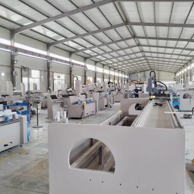 China 3200mm ATC Aluminum Profile CNC Machining Center for Door Window 9.6kW 24000rpm for sale