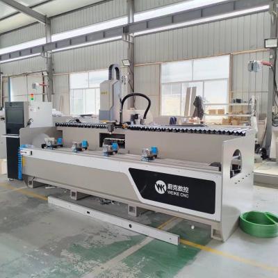 China Aluminium Profile CNC Machining Centers Automatic CNC Drilling Milling Machine working with 3000mm length for sale