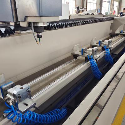 China 3000mm 4-Axis CNC Aluminum Profile Drilling Milling Machine with 6kW Spindle and 3200mm X-Axis Travel for sale