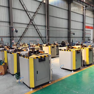 China Aluminum Window Door Corner Combining Machine 3KW 140mm Profile Height for sale