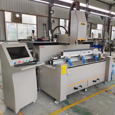 China 1.5m Aluminium CNC Drilling Milling Machine 3+1 Axis 14.5KW for Door Making for sale