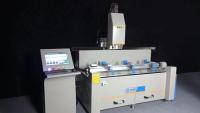 China Double Head CNC Drilling Machine for Aluminium Profile 1500mm Working Length 14.5KW for sale