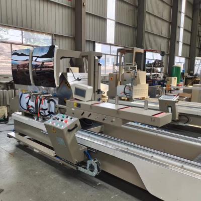 China Digital Display Double Head Aluminum Sawing Machine with 500mm Blade, 4.4kW Power, 4200mm Cutting Length for sale