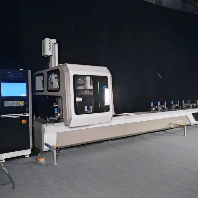 China 4 Axis CNC Machining Center for Aluminum Profile Drilling Milling Tapping 9kW 24000rpm for sale