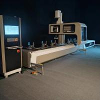 China 4 Axis CNC Machining Center for Aluminum Profile Drilling Milling Tapping 9kW 24000rpm for sale