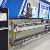 China 3+1 Axis CNC Aluminum Profile Machining Center 3200mm 9kW 24000rpm for sale