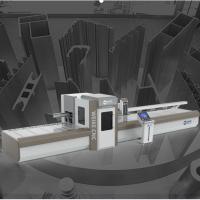 China Aluminum CNC Cutting Centre 6500mm 14.6kW for Door Window Profile Sawing for sale
