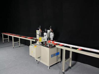 China Aluminum Window Door Profile Tooth Threading Machine 380V 90mm Cutter for sale