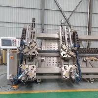 China Four Head Aluminum Window Door Machine CNC Corner Crimping Machine for sale