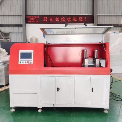 China CNC Corner Aluminum Cutting Saw Machine 3kW Motor 300mm Processing Width Automatic Industrial Profile Cutter for sale