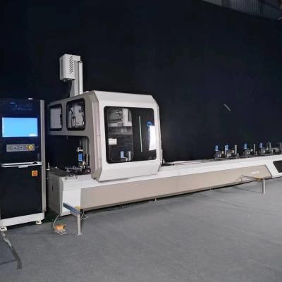 China 4 Axis CNC Machining Center for Aluminum PVC Window Door Making 6500mm 12 Tool ATC for sale