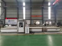 China Aluminum CNC Cutting Center Saw Machine 380V 14.6kW 6500mm Cutting Length for sale