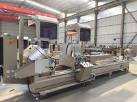 China Semi Automatic 500mm 600mm Aluminum Profile Double Head Cutting Saw with Digital Display 4.4kw for sale